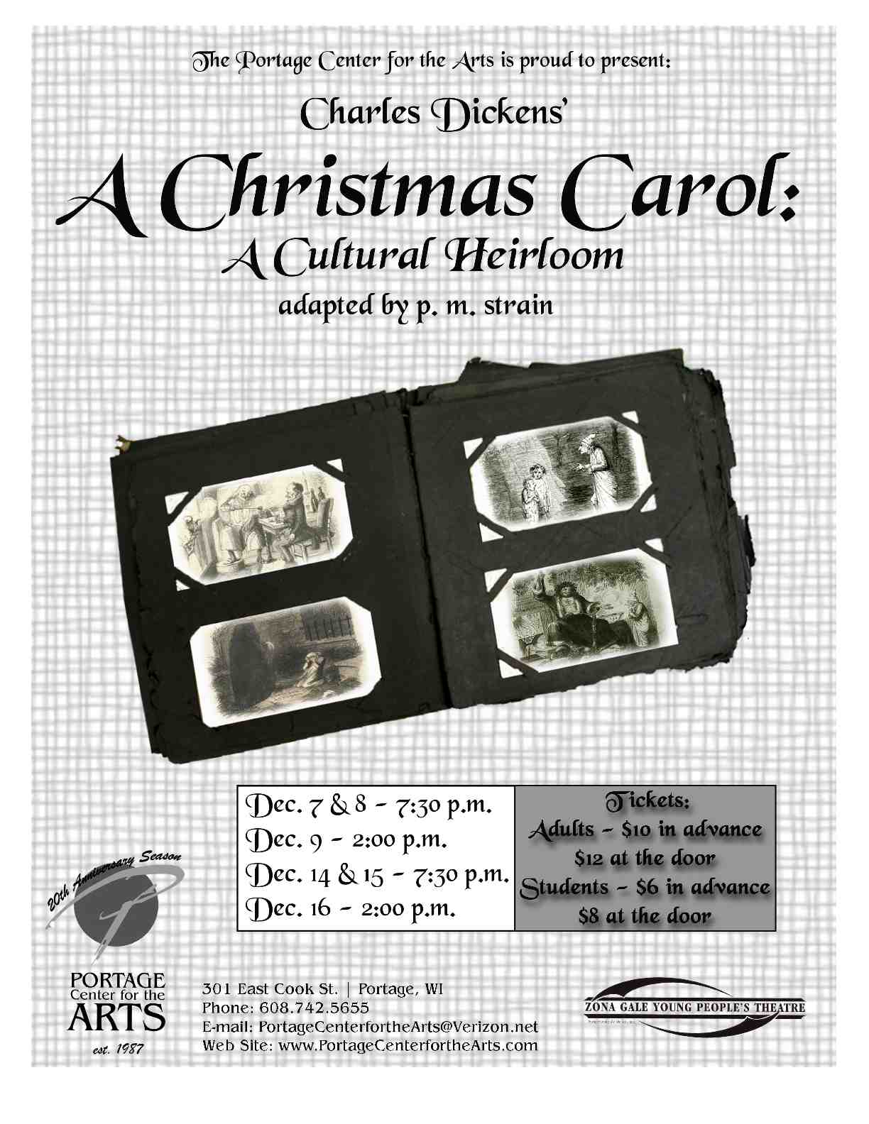 Patrick M. Strain - Directing - A Christmas Carol